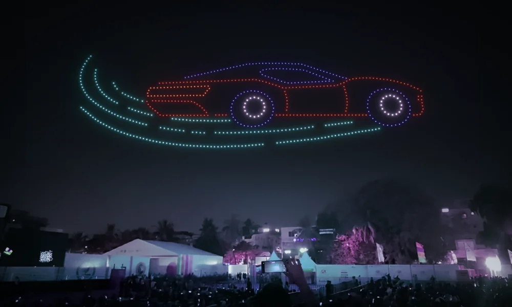 Drone Light Show India | Drone Show Price in India | Airbotix